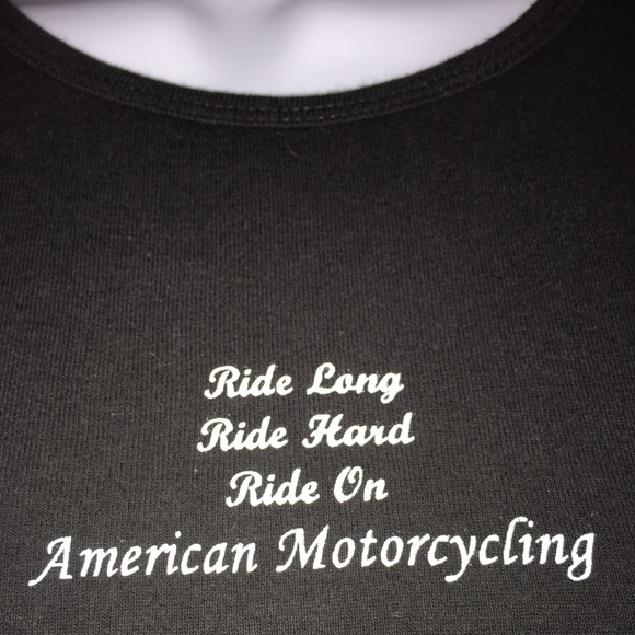 District Threads | Tops | Ladies Motorcycle Tshirt | Poshmark